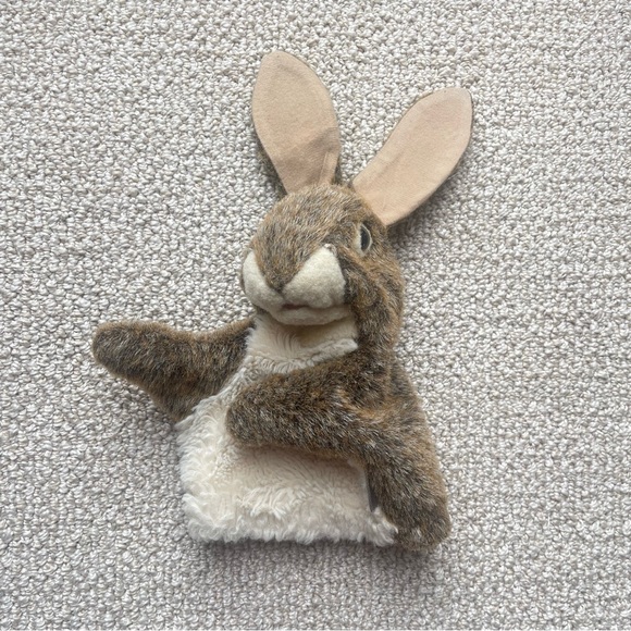 Folkmanis Puppets | Toys | Folkmanis Little Hare Rabbit Hand Puppet ...